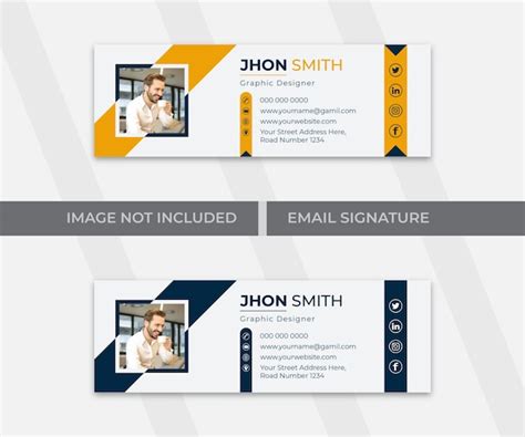 Premium Vector Minimalist Email Template