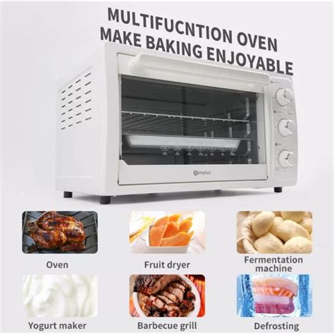 Simplus Electric Toaster Oven 28l Tv And Home Appliances Kitchen