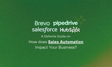 A Guide On How Does Sales Automation Impact Your Business Nidish