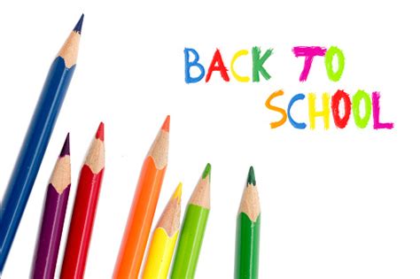 채색기법 연필 흰색 바탕에 및 텍스트 Back To School 0명에 대한 스톡 사진 및 기타 이미지 0명 2015년