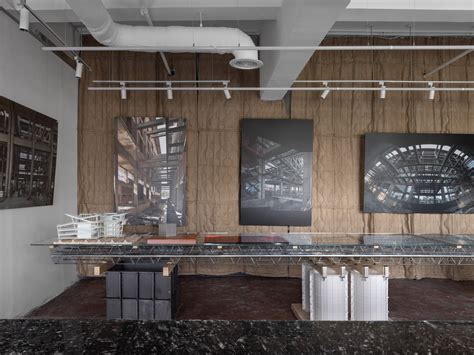 Spactrum Transforms Construction Materials Into Furniture For Own Office