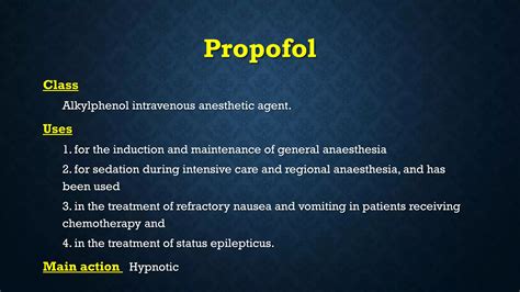 Induction Agents Propofol Sodium Thiopental Ketamine Ppt