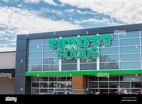 Store Sign Of Thrifty Foods Thrifty Foods Is A Canadian Supermarket
