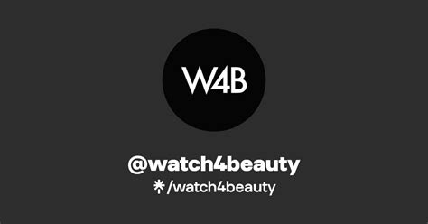 Watch4beauty Instagram Facebook Linktree