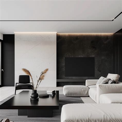 Minimalist Contemporary Living Room