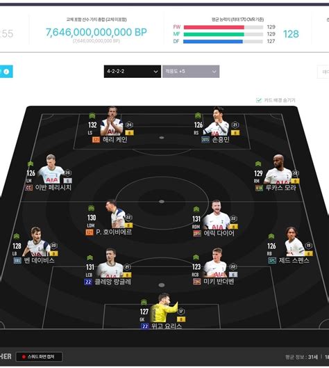 올미페 톹넘 EA FC 온라인 에펨코리아