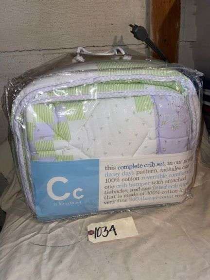 Complete Crib Set Looks New Basement Duck Soup Auctions
