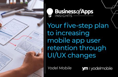 Your Five Step Plan To Increasing Mobile App User Retention Through Ui
