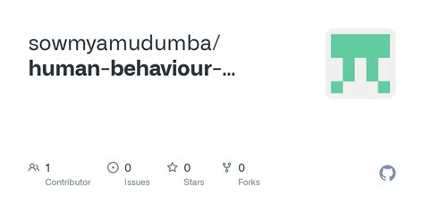 Github Sowmyamudumbahuman Behaviour Classification