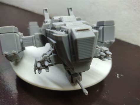 👾 Helldivers 2 Automaton Gunship Articulated ・ Stl File For 3d