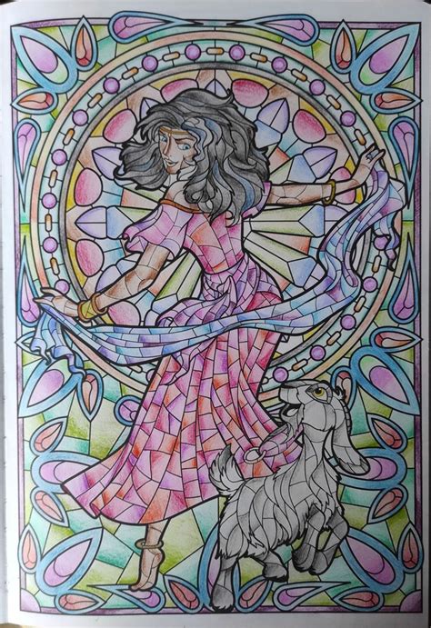 Esmeralda Coloriage Vitraux Disney Colouring Pages Dalmatian 101