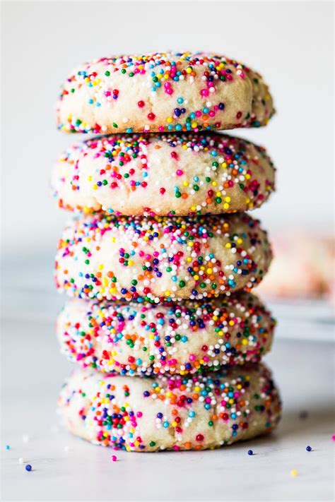 Easy Sprinkle Cookies Isabel Eats Vanilla Sugar Cookie Sugar