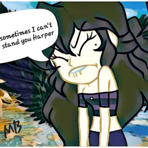 Raven I Cant Stand You Sometimes Harper By Mapleb On Deviantart