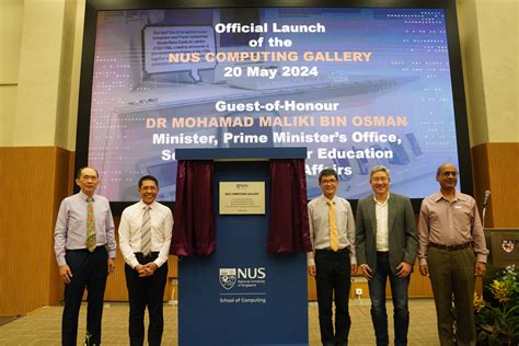 nus launches the first computing gallery in se asia dedicated to the