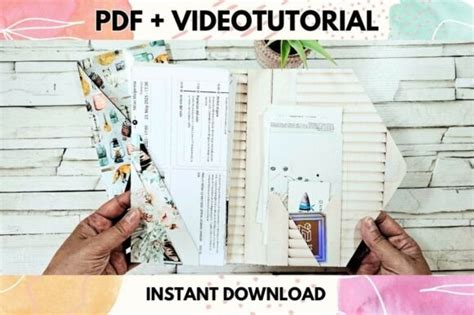 Diy Travel Document Holder Template Graphic By Blogviviconletizia