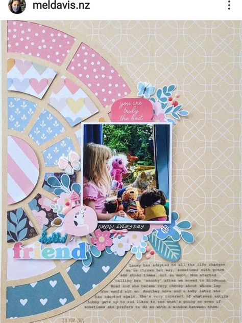 Pin By The Mandatory Mooch On Scrapbooking Scrapbook Inspiration
