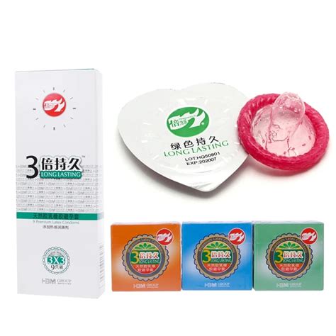PCS Triple Long Lasting Condom Delay Ejaculation Adult Sex Toys Sex Product Dropshipping In