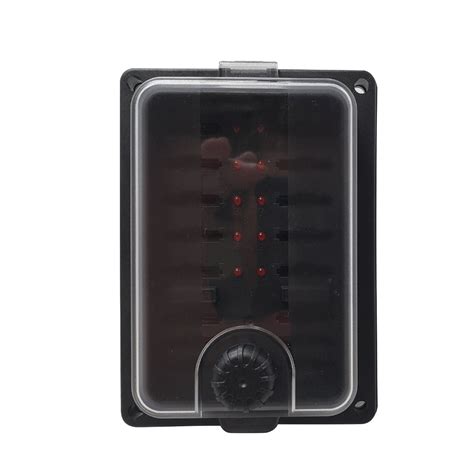 10 Way Marine Auto Fuse Box Waterproof Led Indicator