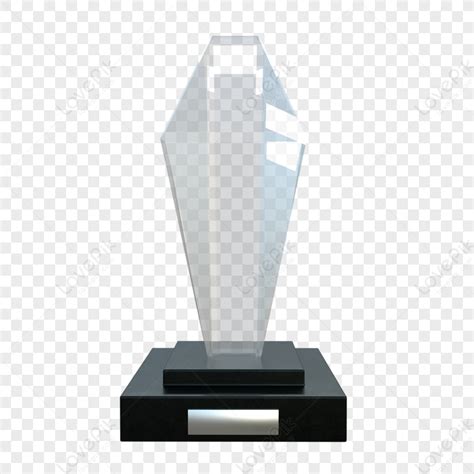 3d Trophy Glass Texture And Metal Textureawardwinning Png Image Free