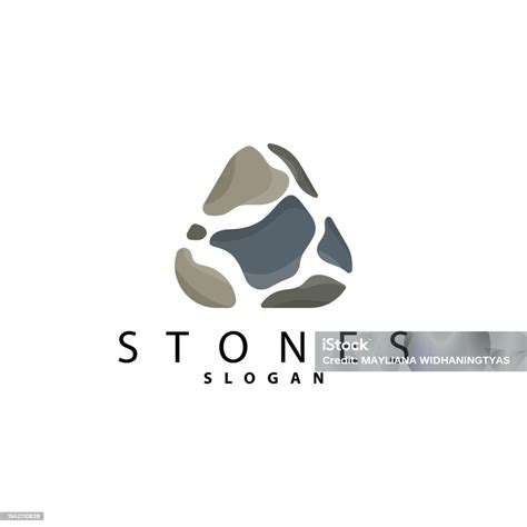 Brick Stone Symbol Premium Elegant Design Vector Wallpaper Stone House