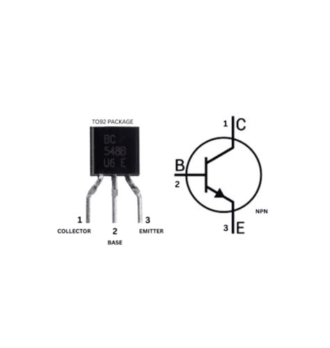 Transistor Npn Bc548 Bc548 Todo Lo Que Necesitas En Robotica De