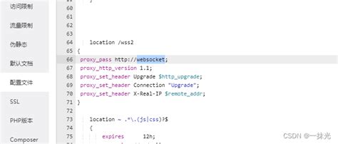nginx反向代理后websocket配置wss upstream websocket csdn博客