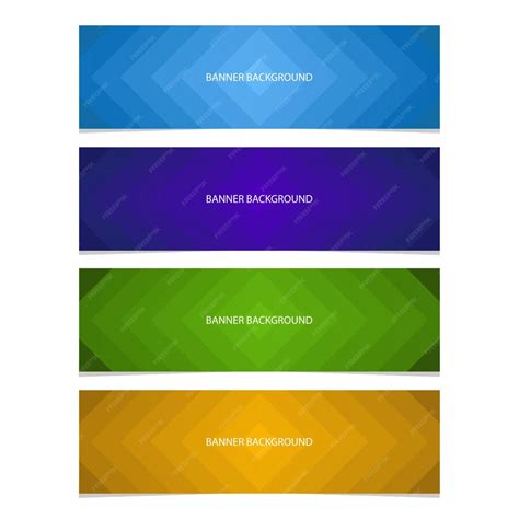 Premium Vector Rectangle Banner Background