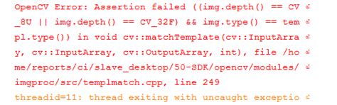 Opencv Android Template Matching Stack Overflow