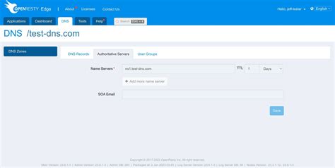 Control Access To Dns Applications In Openresty Edges Admin Console