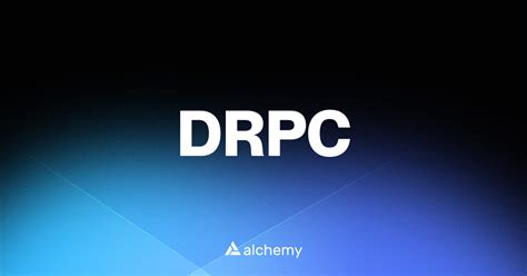 Drpc Infrastructure Tools Alchemy