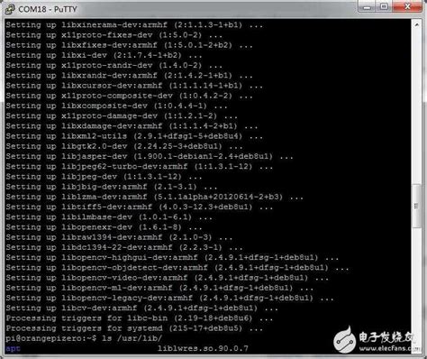 安装使用 apt get install 安装OPENCV Armbian系统 微波EDA网