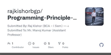 Github Rajkishorbgpprogramming Principle Algorithm Bca 107 Sem I