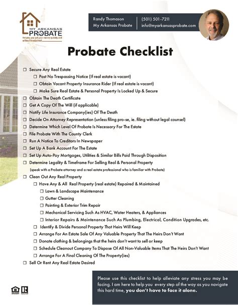 Practical Arkansas Probate Checklist Simplify Probate Now