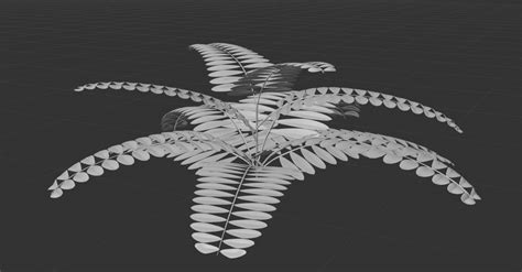 Artstation Fern And Clover Block Out