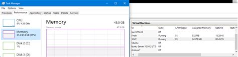 HELP Hyper V VM Randomly Using A LOT Of Assigned Memory R HyperV