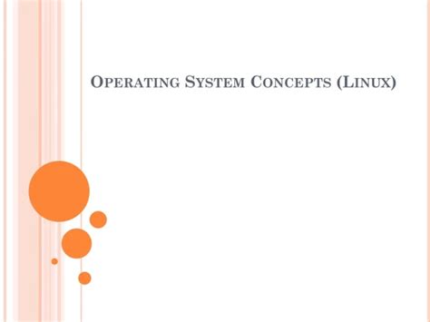 Ppt Linux Operating System Powerpoint Presentation Free Download Id1654278