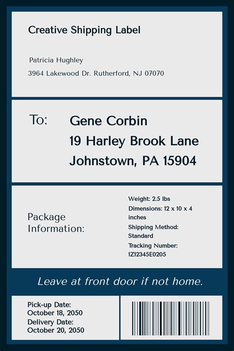 Free Fragile Shipping Label Template To Edit Online