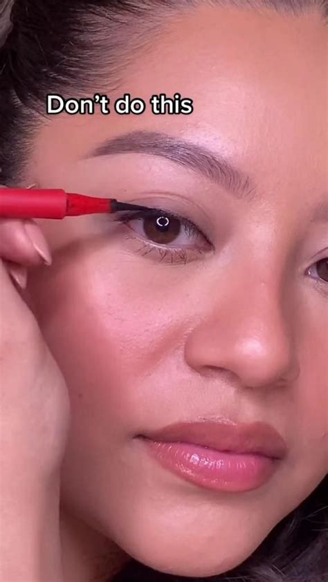 Eyeliner Tip For Beginners Уроки по макияжу глаз Идеи макияжа