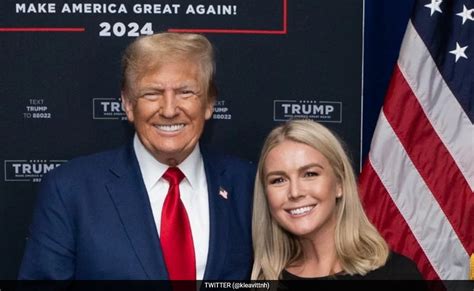 Trump Names Karoline Leavitt 27 As White House Press Secretary