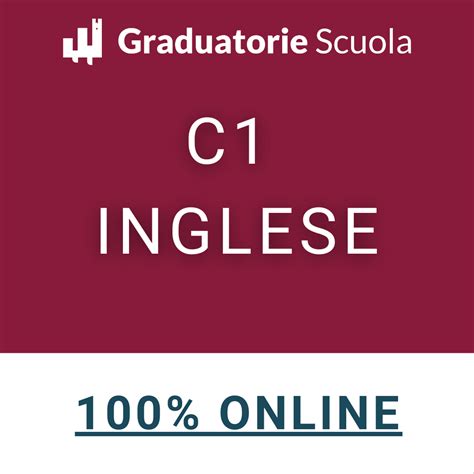 C1 Inglese Certificazione Linguistica Esame Online