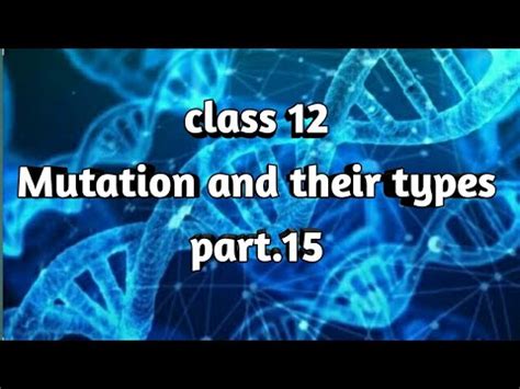 Class Mutation And Their Types Ch Lec YouTube