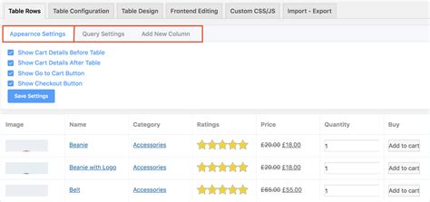 How To Create Woocommerce Product Tables With Table Plugin