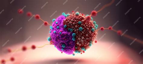 Premium Photo Tumor Microenvironment Concept With Cancer Cells T Cells Nanoparticles Cancer