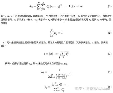 2023美国大学生数学建模 案例：模糊聚类fcm 知乎