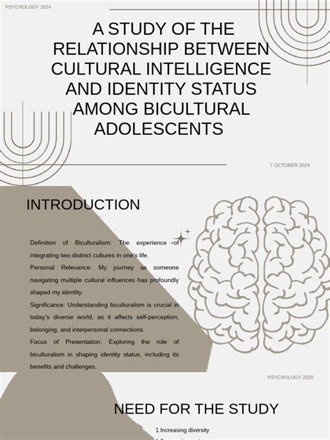 The Role Of Biculturalism In Identity Status Pdf Identity Social