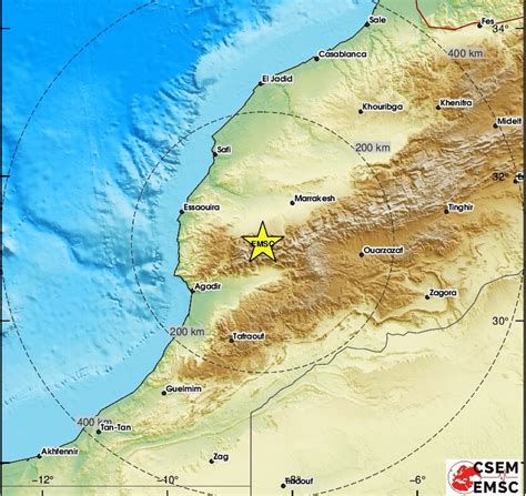 Sismo De 69 Registado Em Marrocos Sentido No Algarve Sul Informação