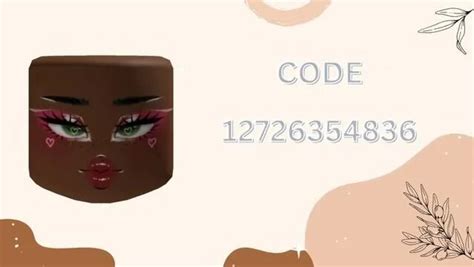 Roblox Face Id Codes For Bloxburg Berry Avenue And Brookhaven