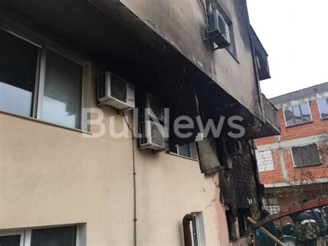 Извънредно Запалиха медицински център във Враца снимки