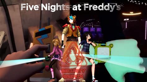 Fnaf Security Breach Dlc Ruin Mmd Version By Fandifazbear1987 On