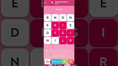 Wordbrain 2 Valentines Event Day 2 [ios] Wordbrain 2 Answers